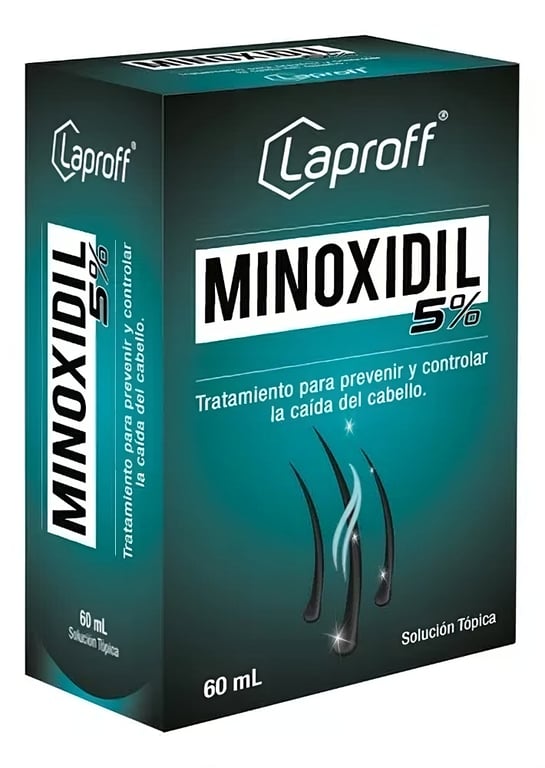 Minoxidil 5% Frasco X 60 Ml Solucion - Laproff GENERICO | falabella.com