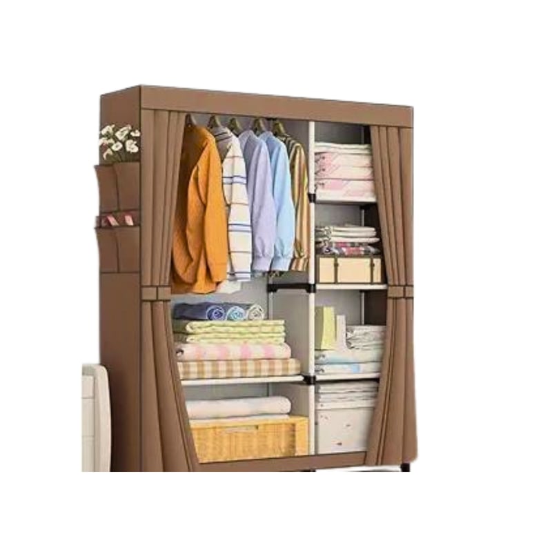 Closet Armario Doble Desarmable Portatil Con Forro GENERICO | falabella.com
