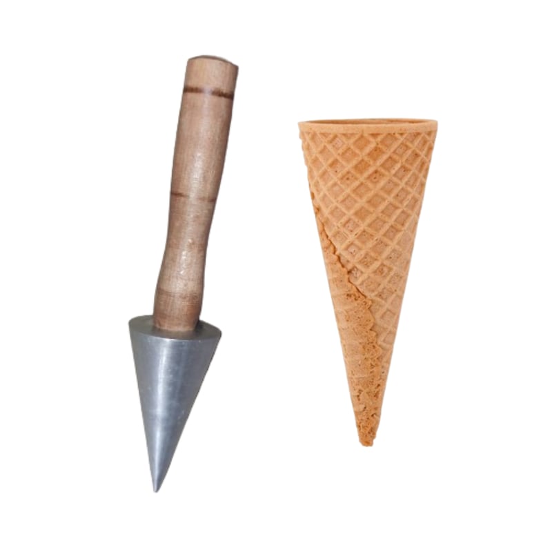 MOLDE DE CONO PEQUEÑO BARQUILLA GALLETA HELADO GENERICO | falabella.com