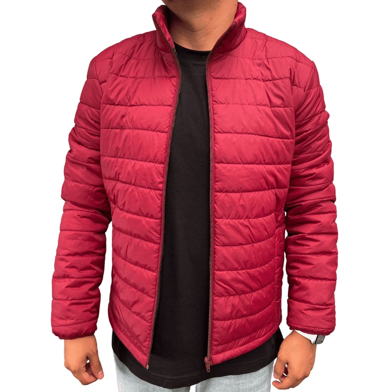 Chaqueta Hombre Invierno Impermeable Vino Tinto GENERICO | falabella.com