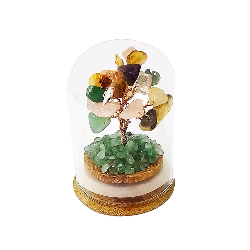 Árbol Cuarzo 7 Chakras Encapsulado Energetico Decoracion GENERICO ...