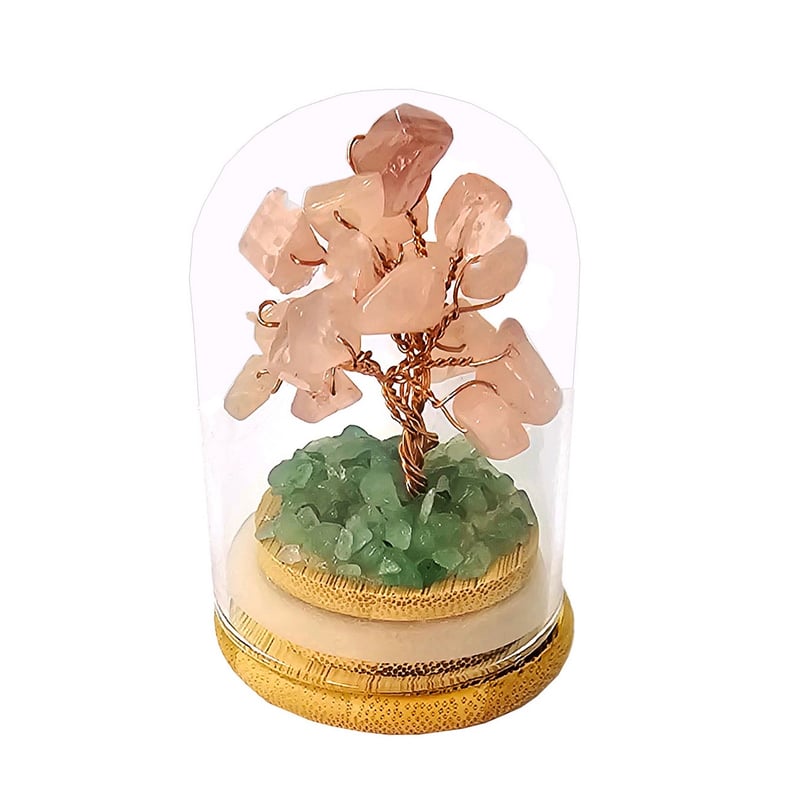 Árbol Cuarzo Rosa Amor Encapsulado Energetico Decoracion GENERICO ...