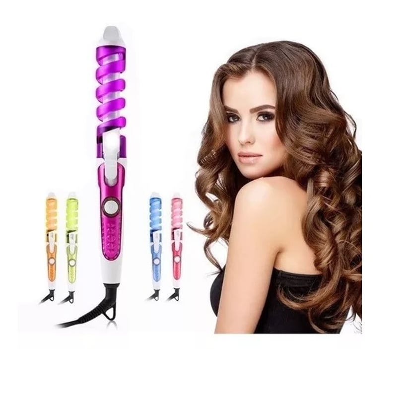 Pinza Rizador Rizadora Encrespador Ondulador Curl Espiral 1 GENERICO ...