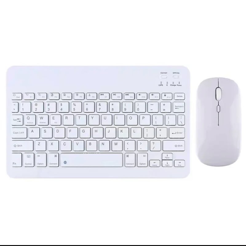 Teclado bluetooth Kit Mouse Y Teclado Keyboard Nuevo Blanco KEYBOARD ...