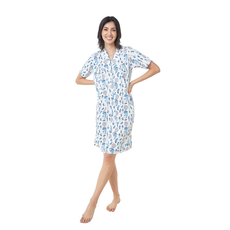 Batola Mujer Señorera Santana Azul Azteca SANTANA | falabella.com