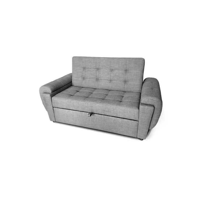 SOFÁ CAMA AMBAR MICROFIBRA GRIS MAGIC CLASS | falabella.com
