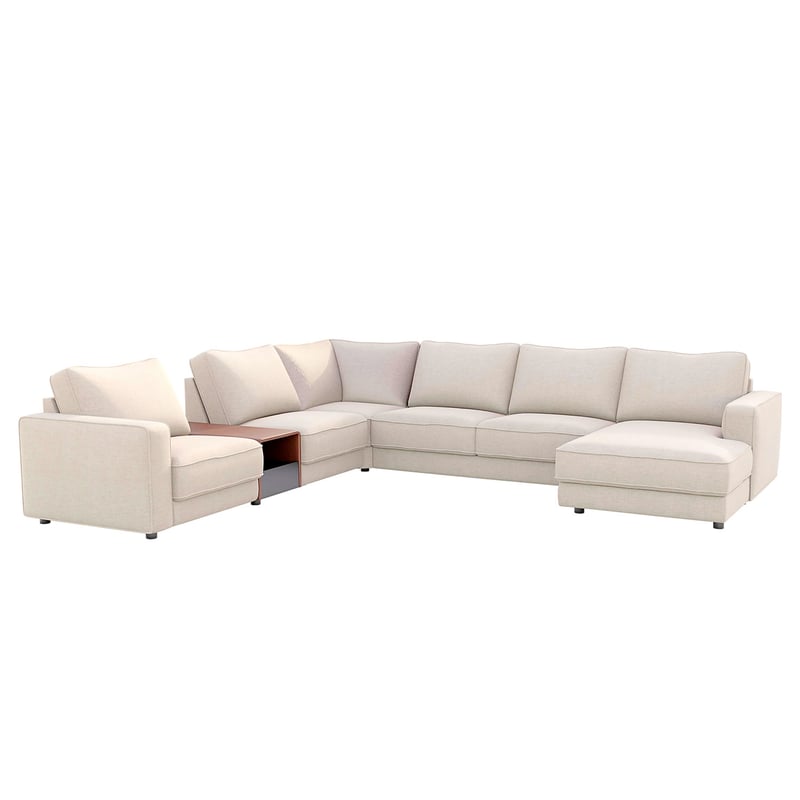 Sofá esquinero con las en L y Moderna Color Blanco GENERICO | falabella.com
