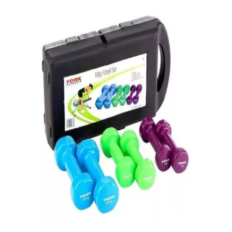 Kit Pesas Mancuernas 10 KG Ejercicio Gimnasio GENERICO | falabella.com