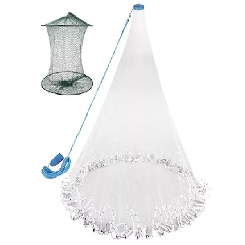 Atarraya Americana Nueva Nylon Grande Rio Y Mar Red De Pesca EOS ...