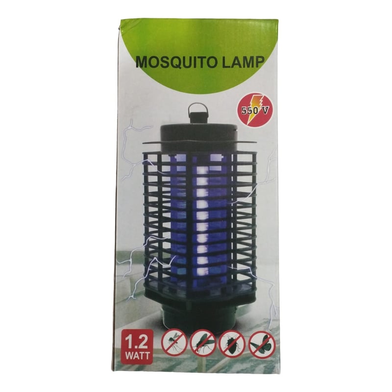 Lampara Electrica Mata Zancudos Mosquitos Atrapa Insectos GENERICO ...