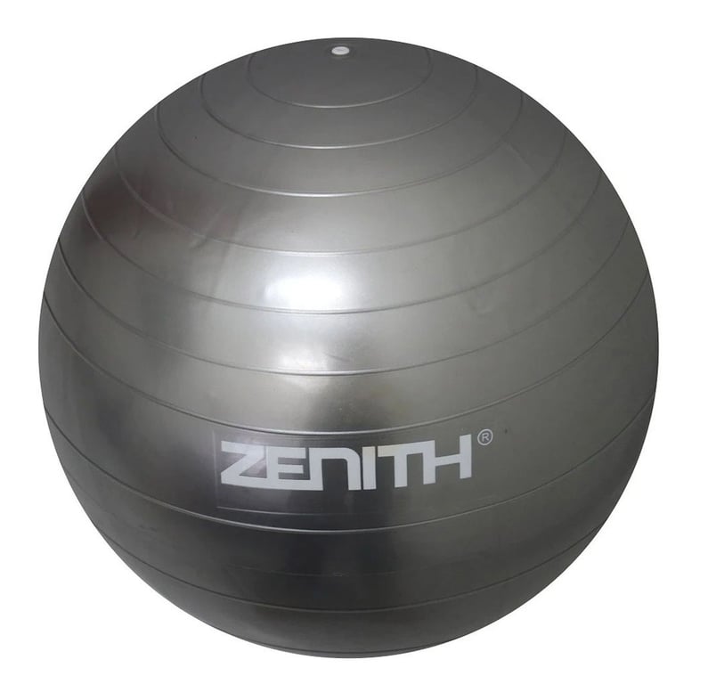 Fitball Balón pilates 65 Cm Con Inflador fitness Zenith SIN MARCA ...
