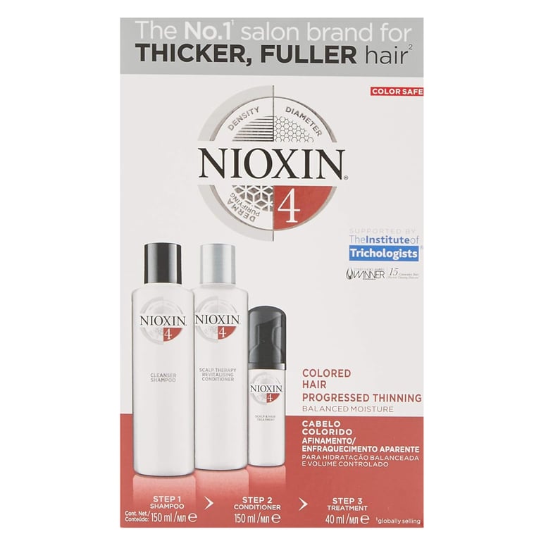 Kit Nioxin 4 Sistema Anticaída 150ml NIOXIN | falabella.com