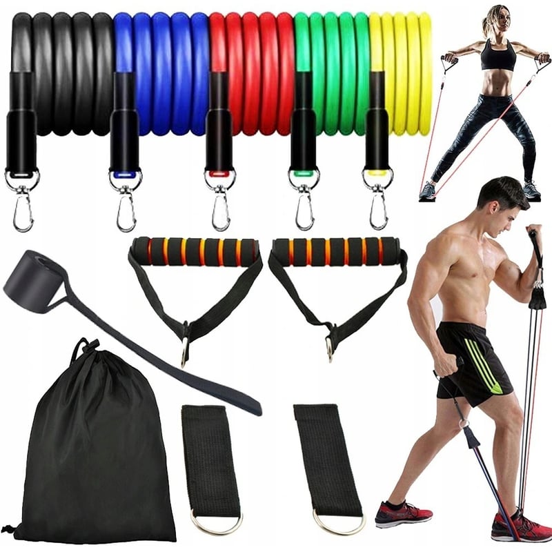 Juego Bandas Ligas Elásticas Ejercicio Resistencia Tubulares GENERICO | falabella.com