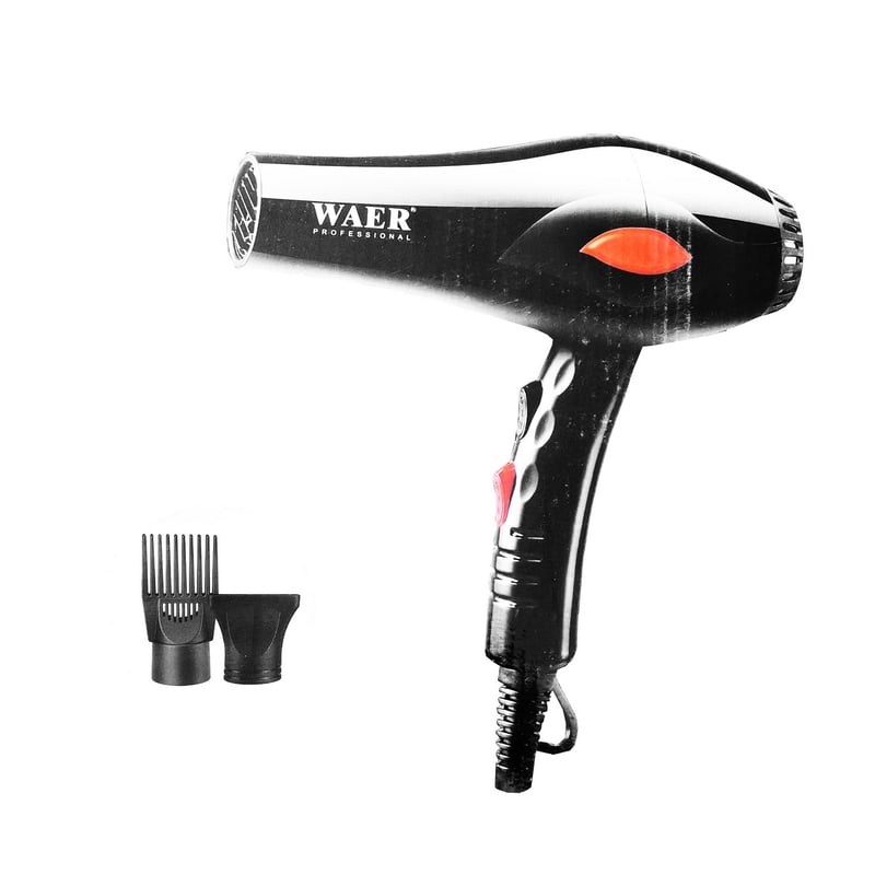 Secador Cabello 5000w Potente Tres Niveles De Temp Wa-890 WAER ...