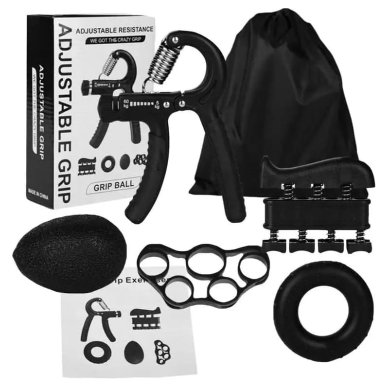 Set Hand Grip Kit Ejercitador Terapias y Ejercicios GENERICO ...