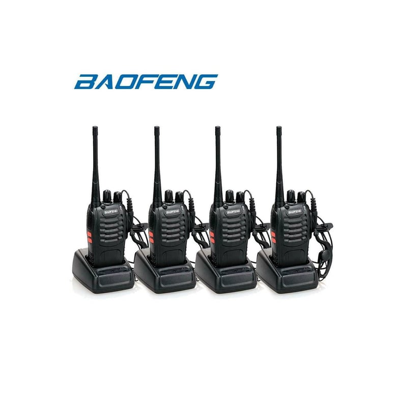 Radios de comunicacion baofeng woki toki boquitoquis x 4 BAOFENG ...