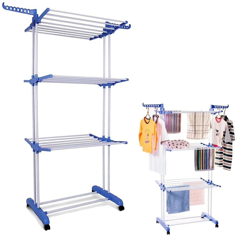 Tendedero De Ropa Plegable 3 Niveles Moderno ONE PIXEL | falabella.com