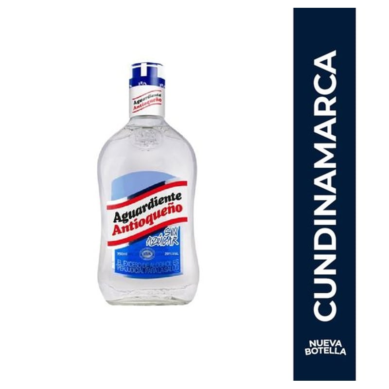 Aguardiente Antioqueño SA Azul 750 Ml ANTIOQUEÑO | falabella.com