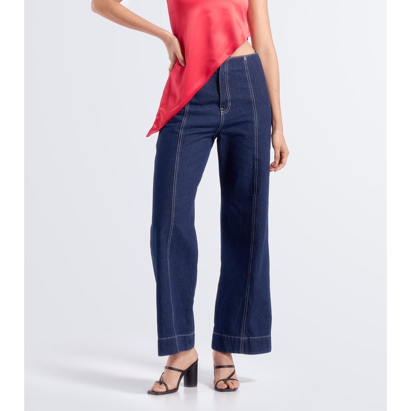 Jean Para Mujer Wide Leg Derek Lovely DEREK | falabella.com