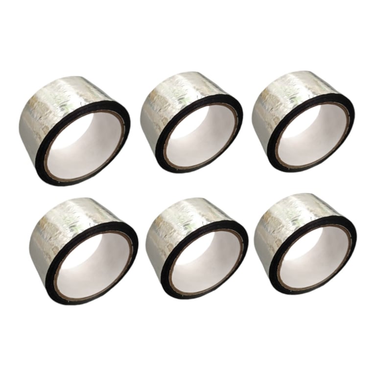 Cinta Plateada de 48mm x 50m x 6 Unidades GENERICO | falabella.com