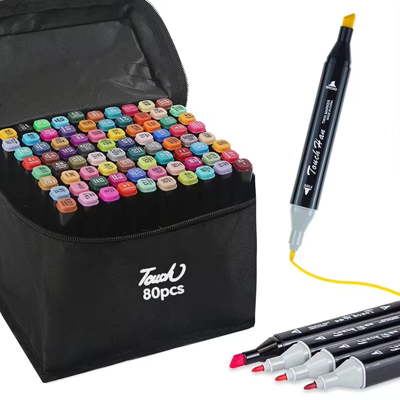 Set de Marcadores Doble Punta x 80 Und GENERICO | falabella.com