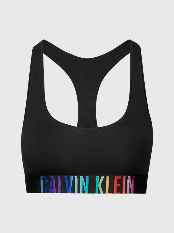 Bralette negro - intense power pride cotton Calvin Klein CALVIN KLEIN ...