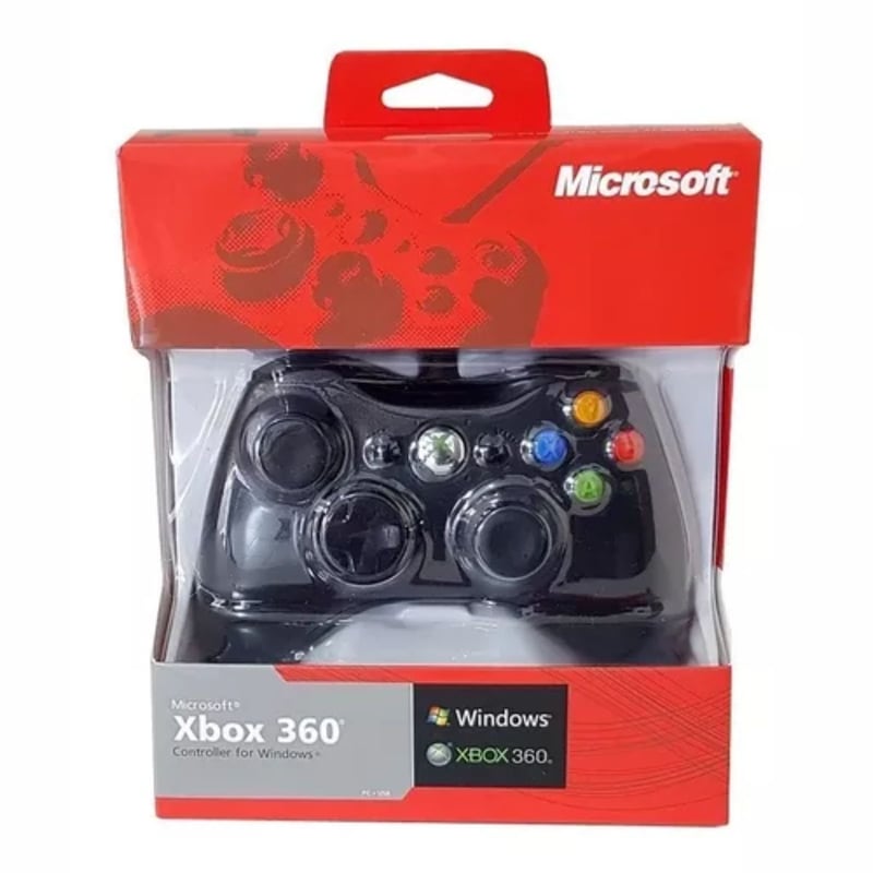 Control Joystick Microsoft Xbox - Xbox 360 - Control para PC MICROSOFT ...