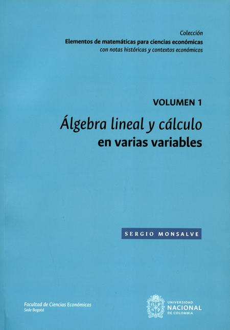 Algebra lineal y cálculo en varias variables Vol1 UNIVERSIDAD NACIONAL ...
