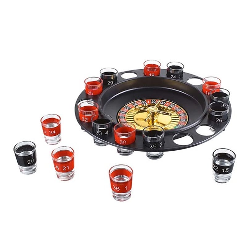Ruleta Shots Juego de Mesa para Tomar 16 Piezas GENERICO | falabella.com