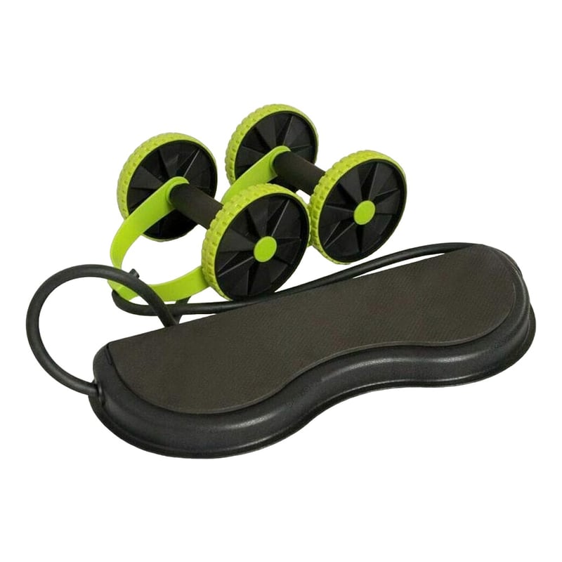 Equipo Multifuncional Ejercicio Muscula Gym Doble Rueda REVOFLEX ...