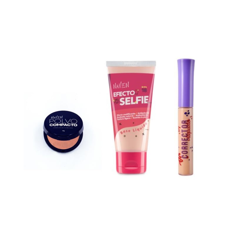 Set Maquillaje Nailen Rostro Tono 2 NAILEN | falabella.com