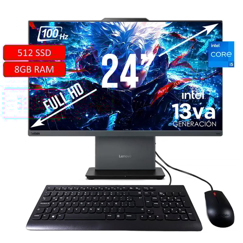 LENOVO ThinkCentre Neo 50a 24 Gen 5 Intel Core I5 13420H SSD 256GB 8GB ...