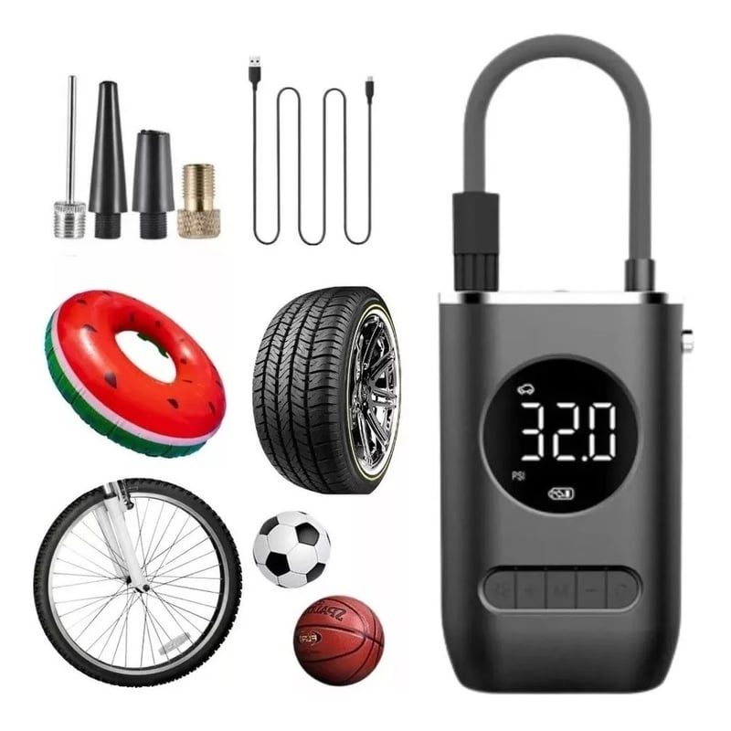 Comprensor Aire Car Air Pump CZK- 3668 Inalambrico Portatil GENERAL ...