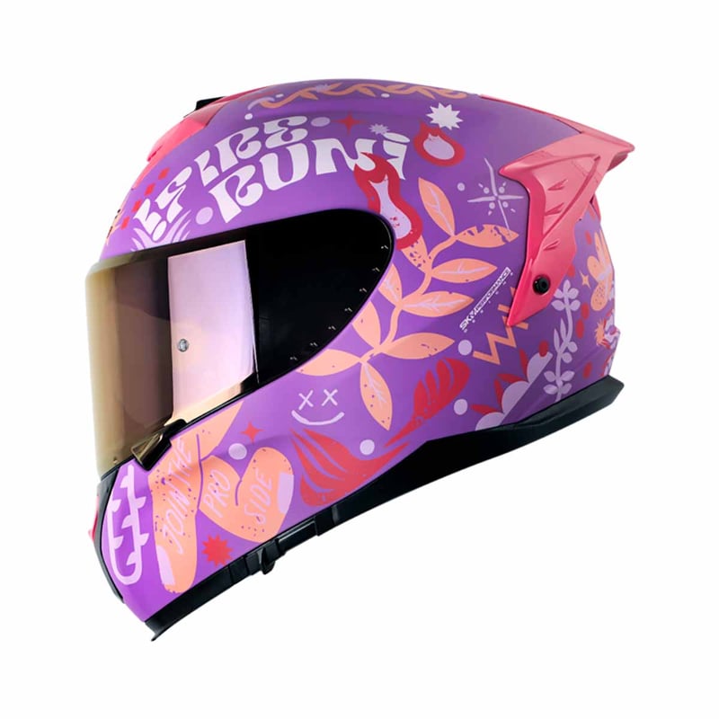 Casco SHAFT PRO 610 - FINGERZ MORADO ROSADO Talla M SHAFT | falabella.com