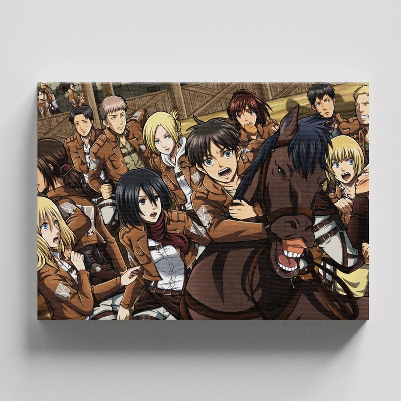 Cuadros Retablo Animes Attack On Titan 024 - 50x35cm TAYRONA STORE ...