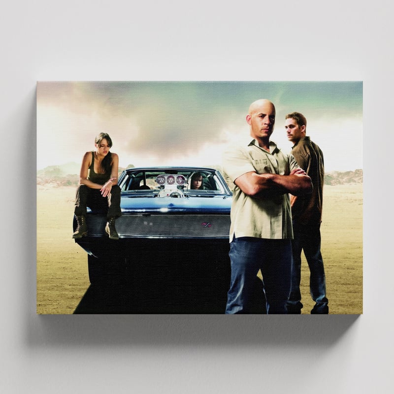 Cuadros Retablo Peliculas Rapido Y furioso 018 - 50x35cm TAYRONA STORE ...