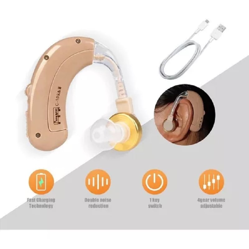 Audífono Recargable Mejora Capacidad Auditiva Para Sordos GENERICO | falabella.com