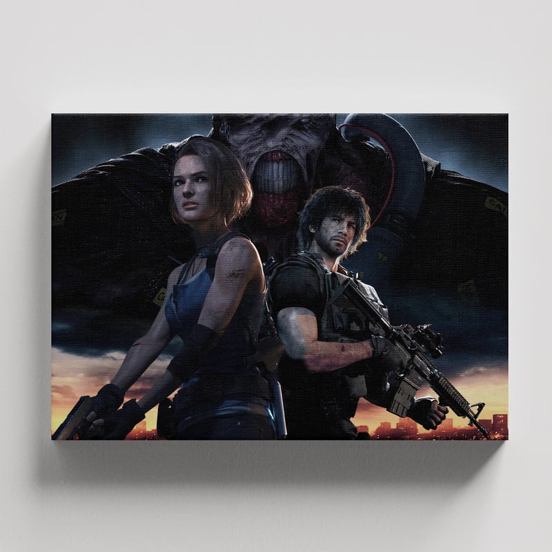 Cuadros Retablo Video Juegos Resident Evil 011 - 50x35cm TAYRONA STORE ...