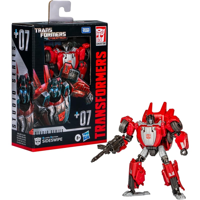 Sideswipe Figura Transformers Cybertron Toy Studio Series 07 ...