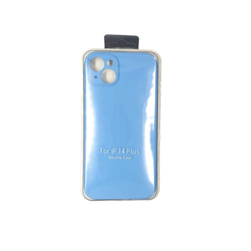 Forro Silicone Case Compatible con Iphone 14 Plus Azul Acero GENERICO ...