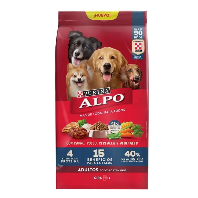 Alimento Alpo Adultos Todos Los Tamanos 8Kg PURINA | falabella.com