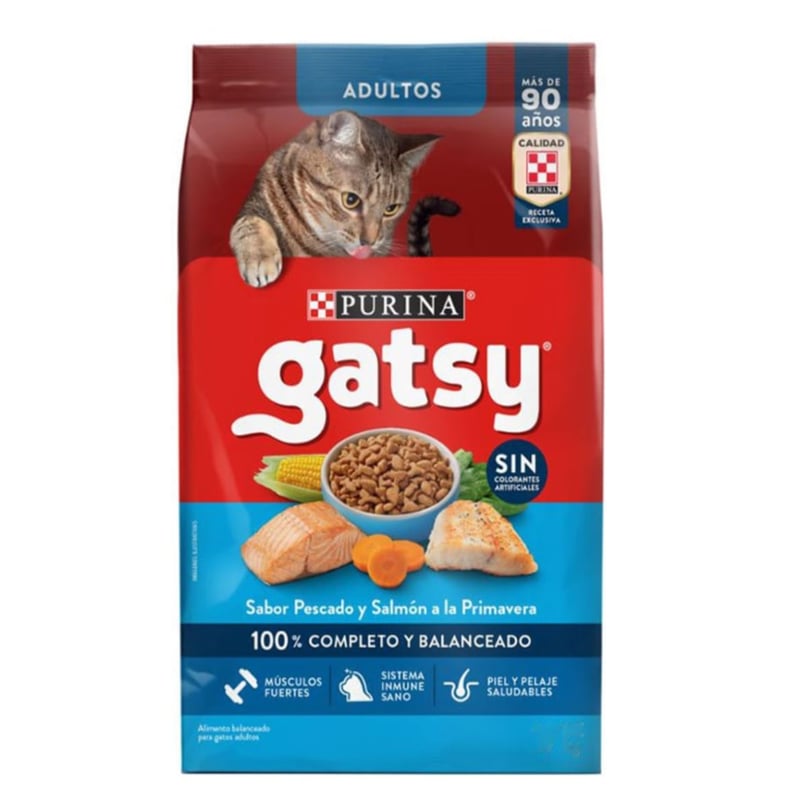 Gatsy Adulto Pescado Salmon A La Primavera 17Kg PURINA | falabella.com