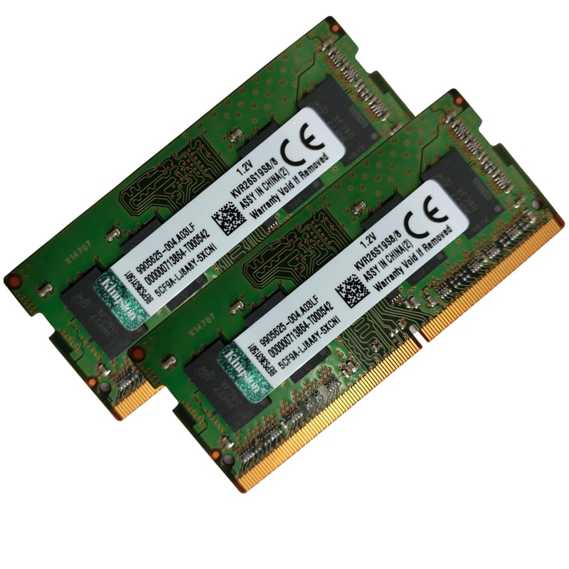 Memoria Ram Kingston Kit Ddr4 16 Gb (2x8gb) 2666mhz Laptop Portátil ...
