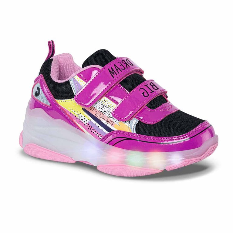 Tenis con luces remabi fucsia para niña LOS GOMOSOS | falabella.com