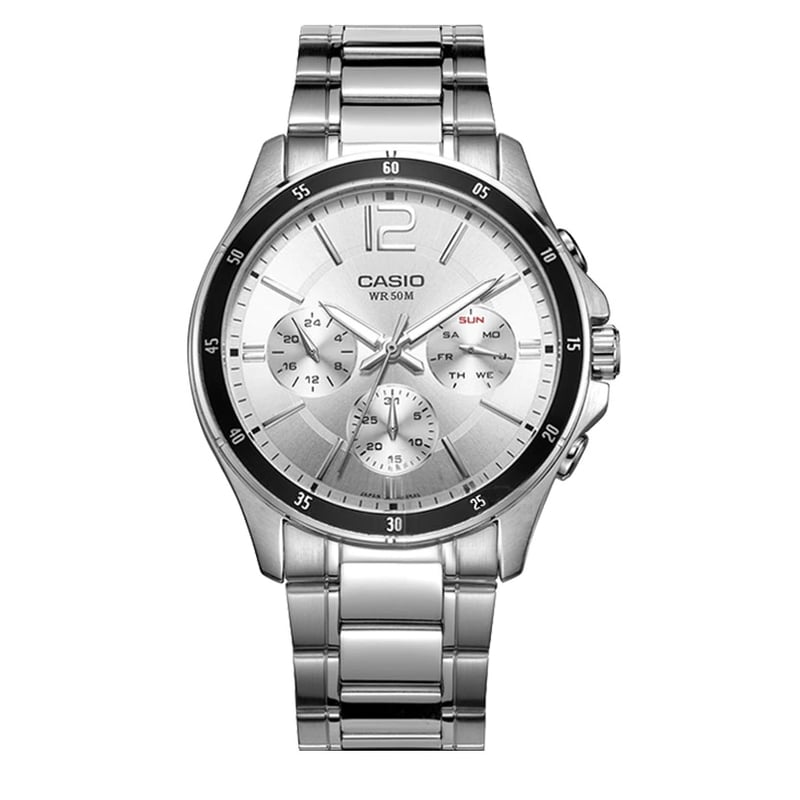 Reloj Casio Modelo MTP-1374D-7A Caballero Diseño Elegante CASIO ...