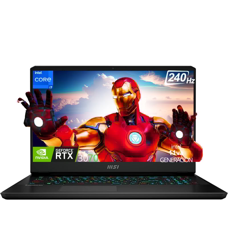 Computador Portatil Msi Intel Core I7 11800h Mem 40gb Ssd 1tb Rtx 3070 ...