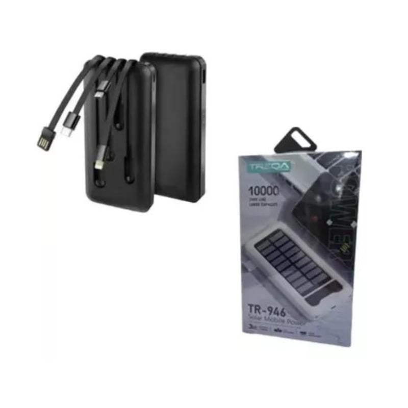 Power Bank Cargador Solar Treqa Tr-946 Carga Rápida 10000mh GENERICO ...