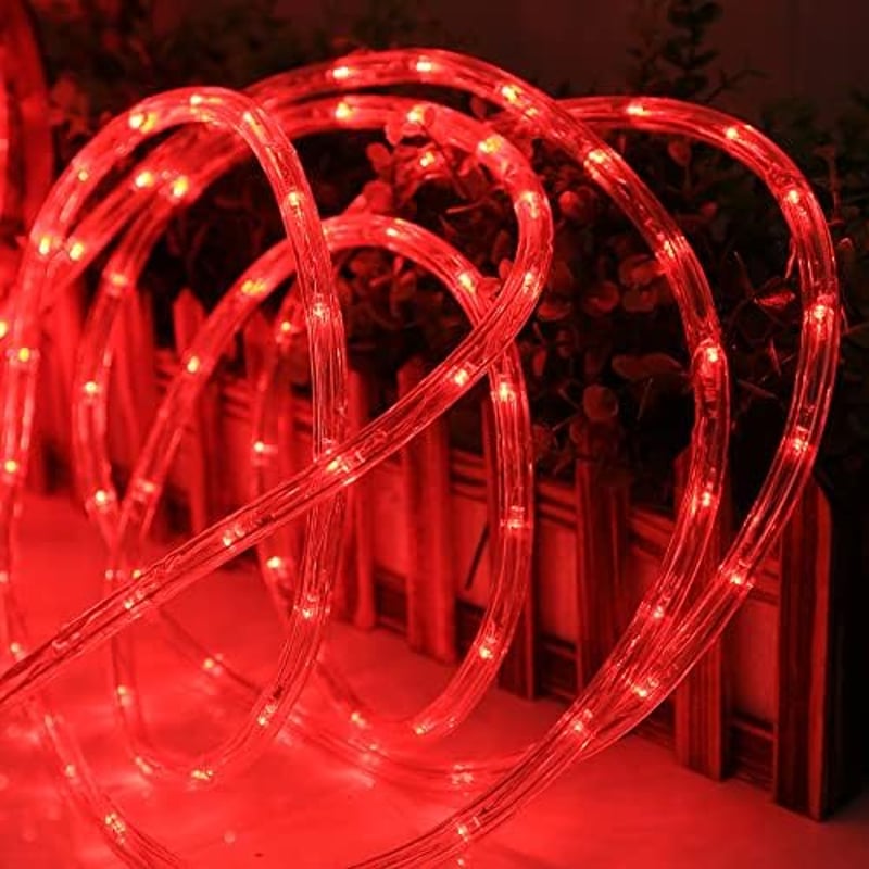 Manguera 3 Vías Luz Led Rojo 10 Metros Decoración Navidad GENERICO ...