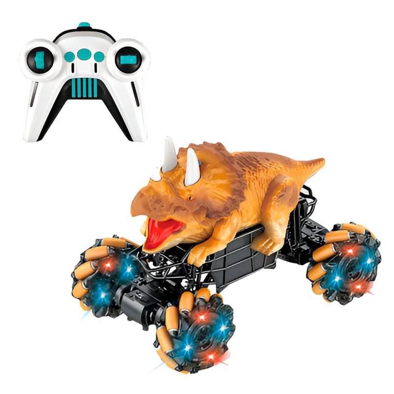 Carro Dinosaurio Triceraptos Recargable Control Remoto Niño GENERICO ...