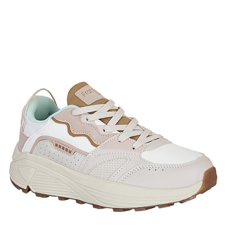 Tenis de Mujer marca FRATTINI BELA en Color BLANCO CAMEL TENIS AA41 ...